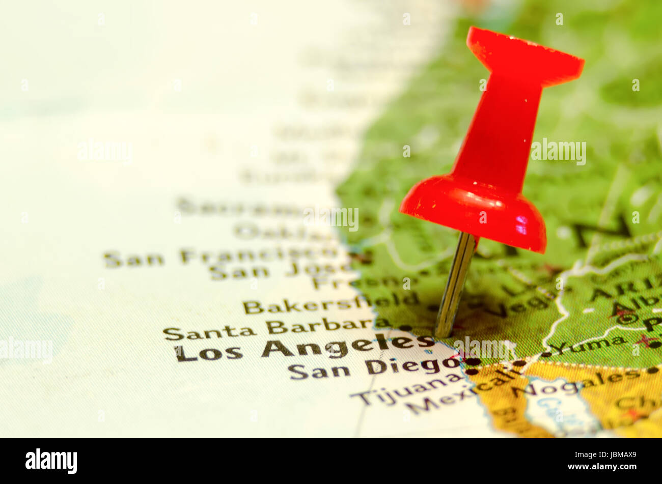 Political map of california hi-res stock photography and images - Alamy