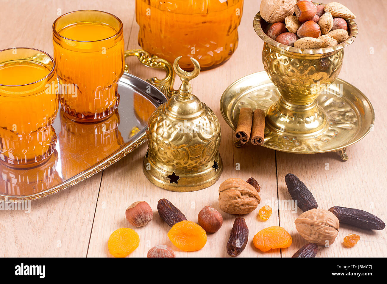 Ramadan Sweets - Mix of dried fruits and nuts with qamareldin juice ...