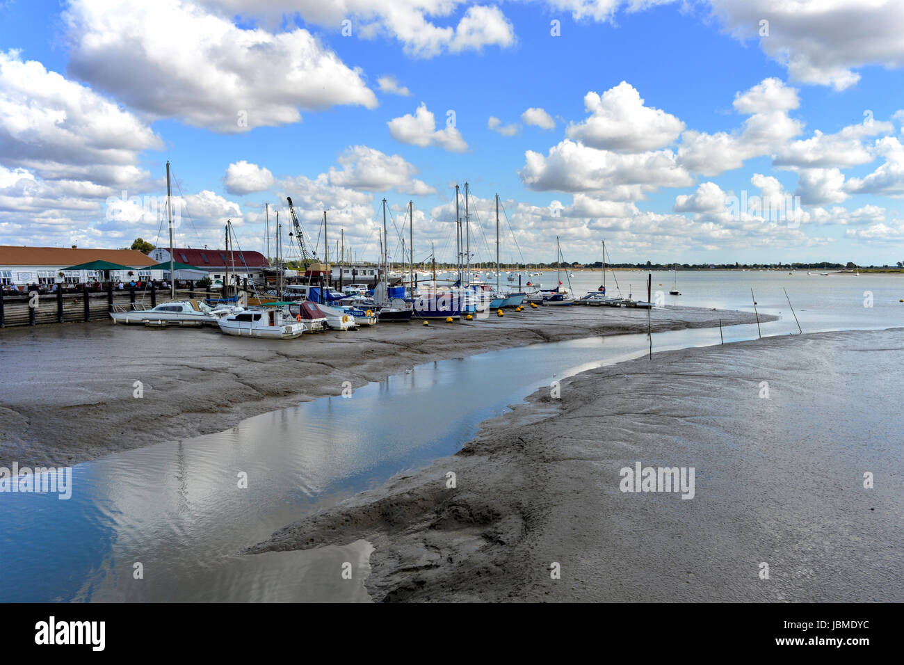 Canal Outfall - Heybridge Basin, Maldon, Essex Stock Photo - Alamy