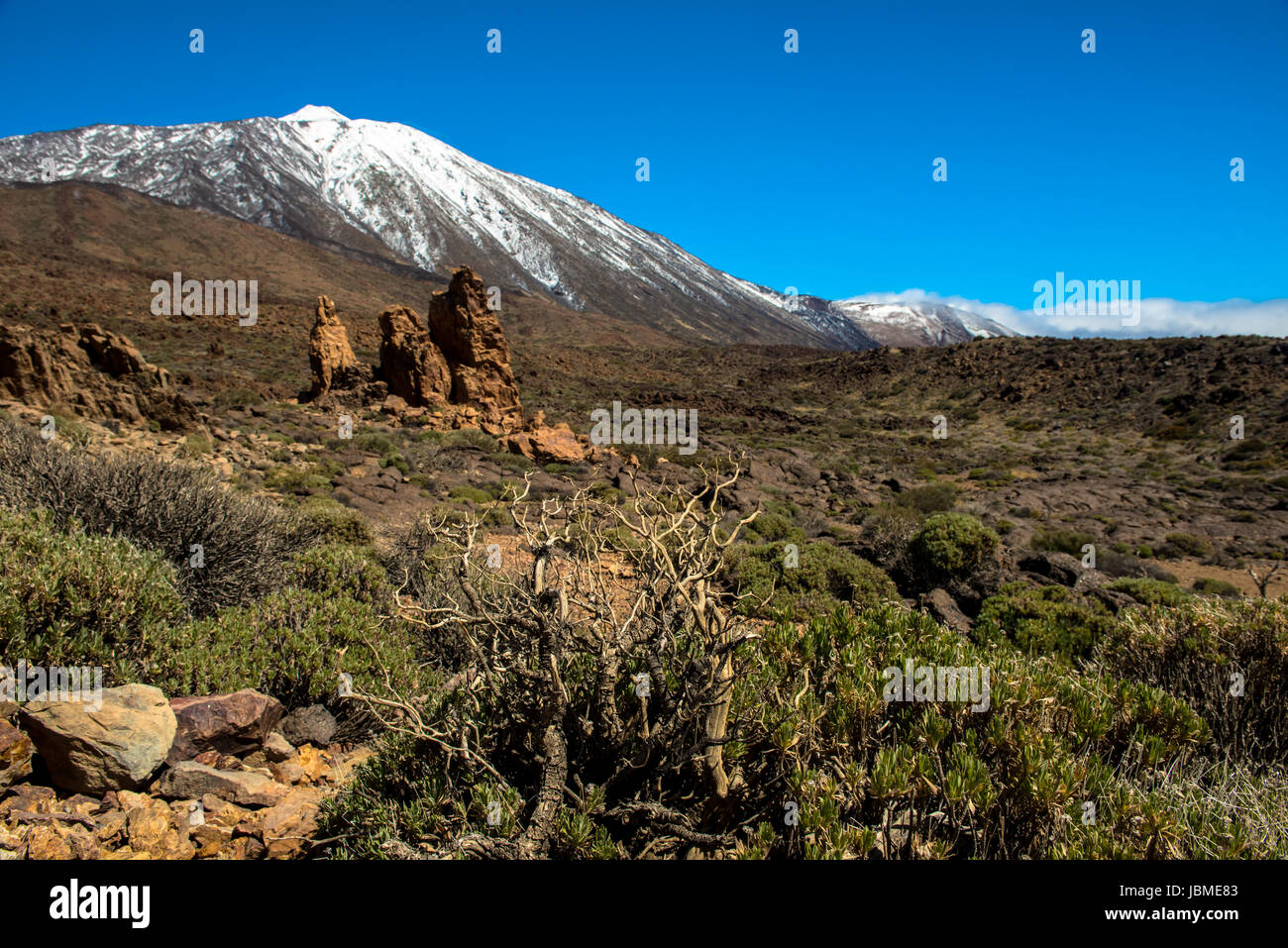volcanic landscape, Teide, Tenerife Stock Photo - Alamy