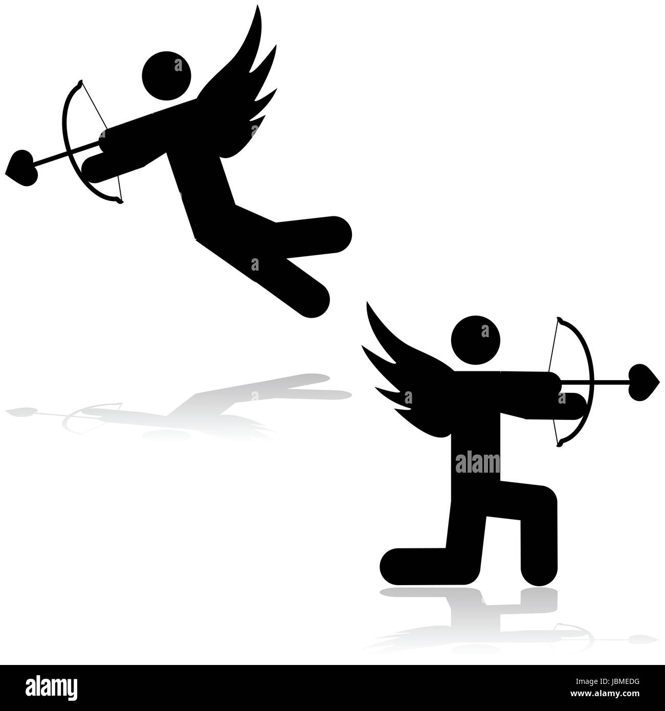 Stick figure arrow hi-res stock photography and images - Alamy