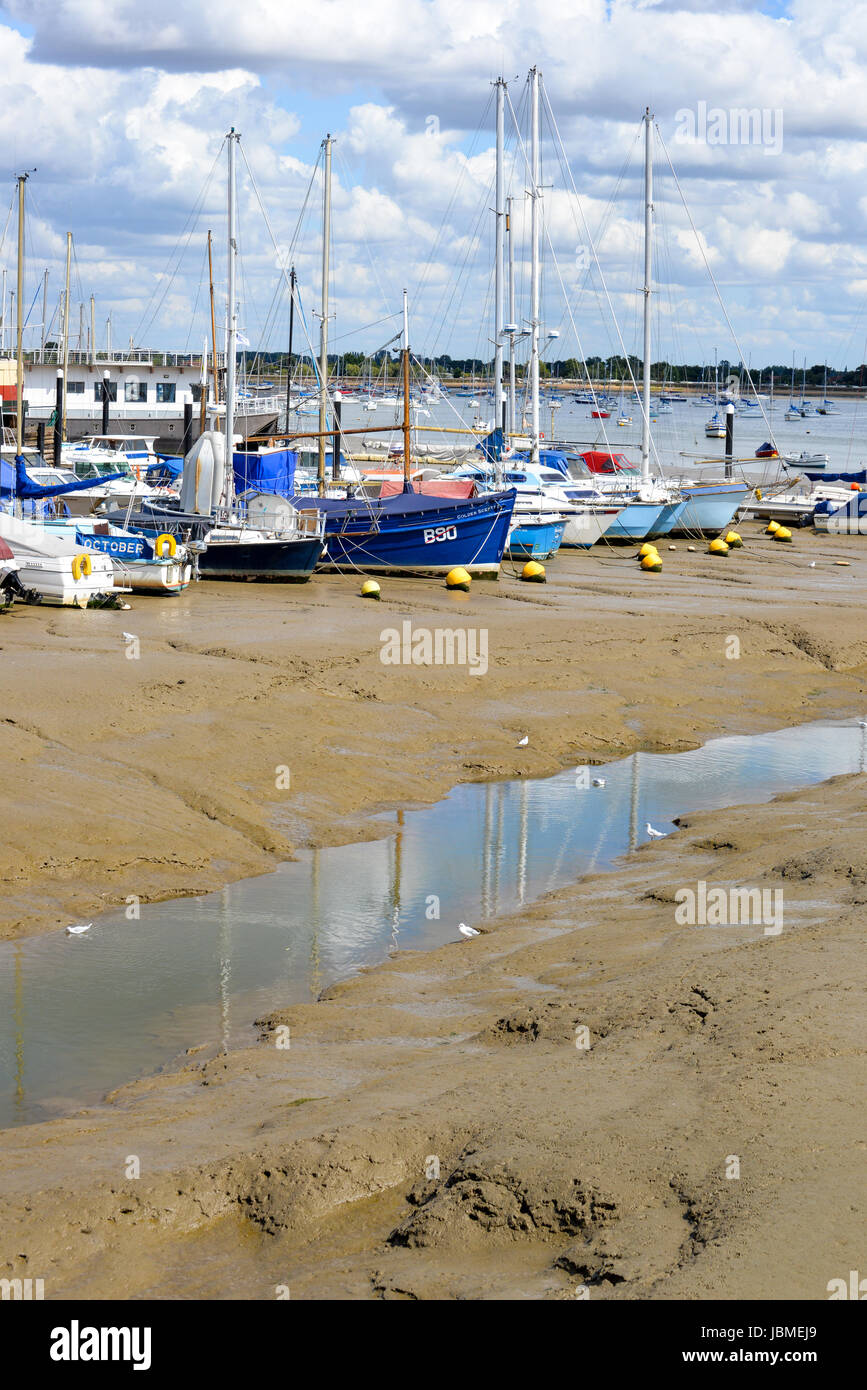 Canal Outfall - Heybridge Basin, Maldon, Essex Stock Photo - Alamy