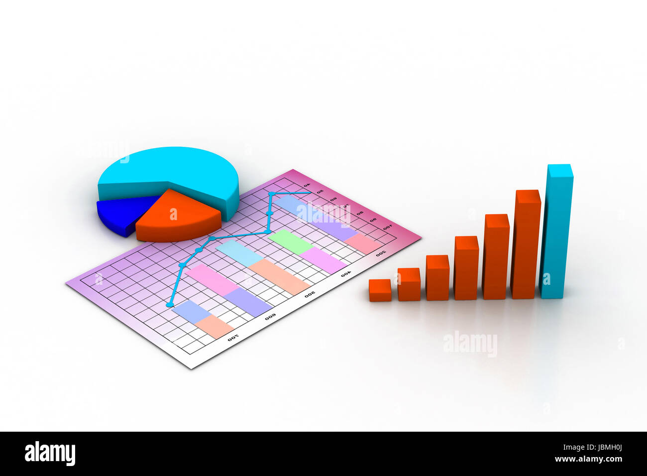 business graph, chart, diagram, bar Stock Photo - Alamy