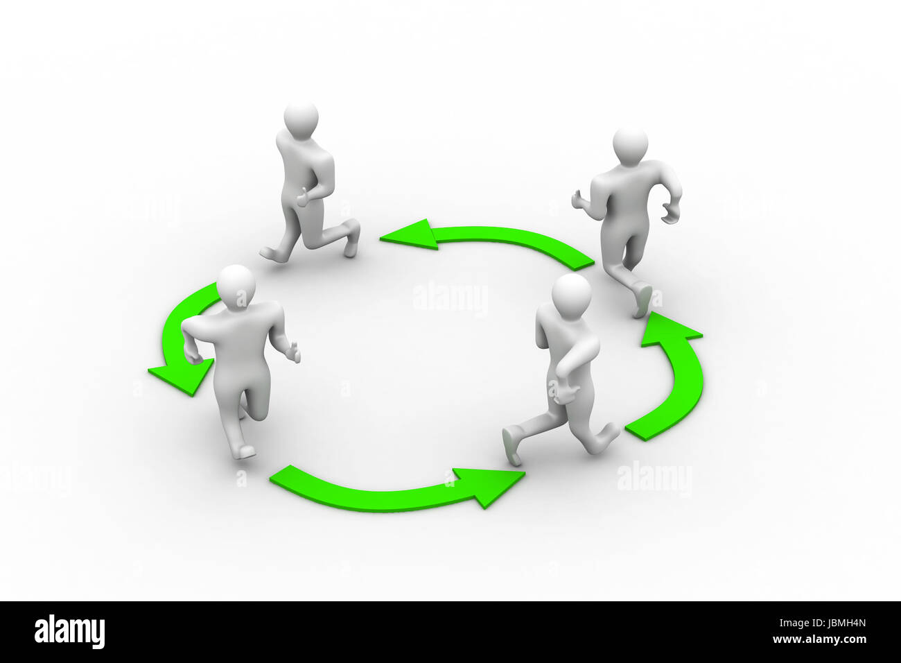 Business network connection stick figure hi-res stock photography and ...