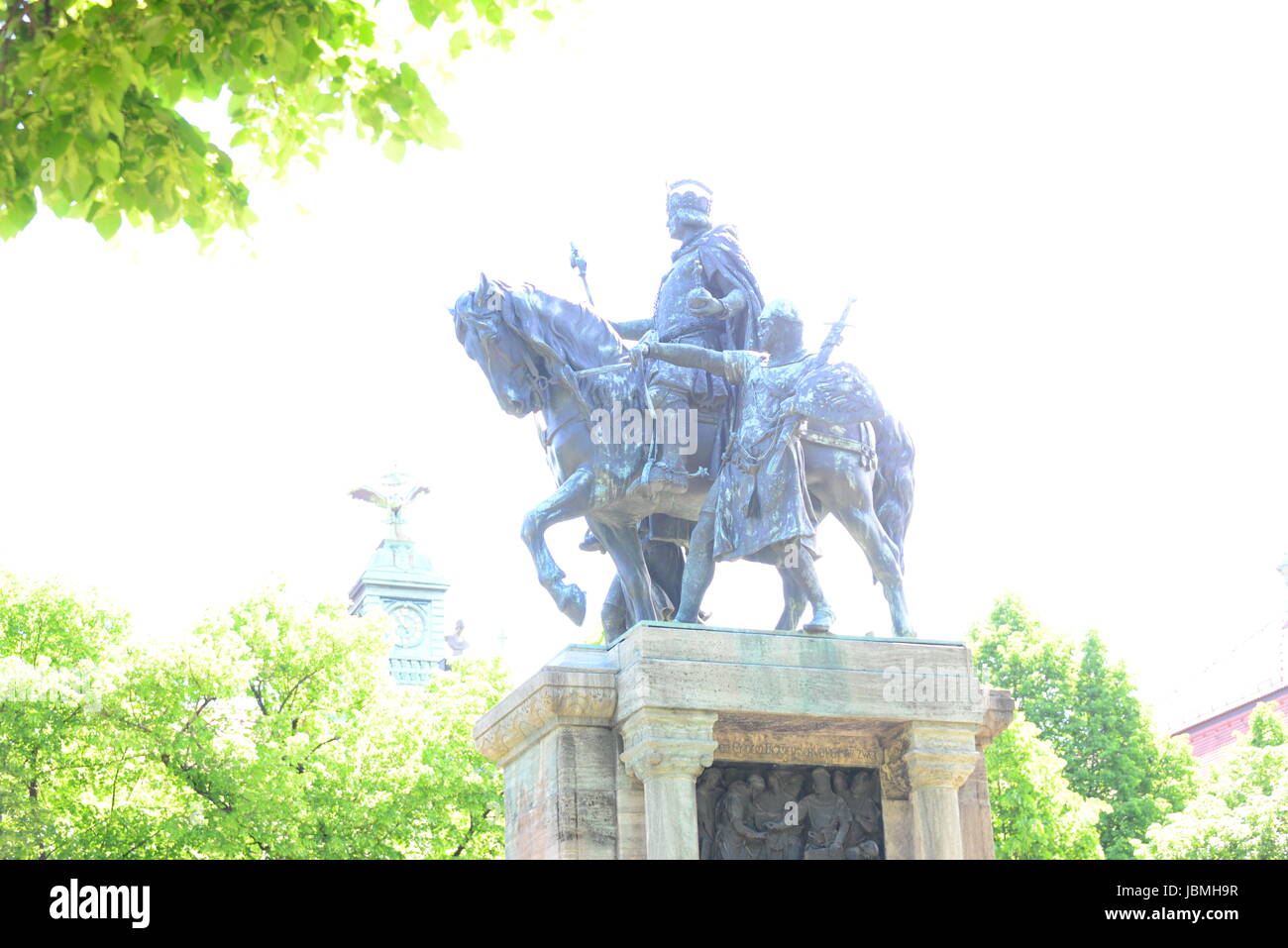 emperor ludwig in munich - bayern Stock Photo - Alamy