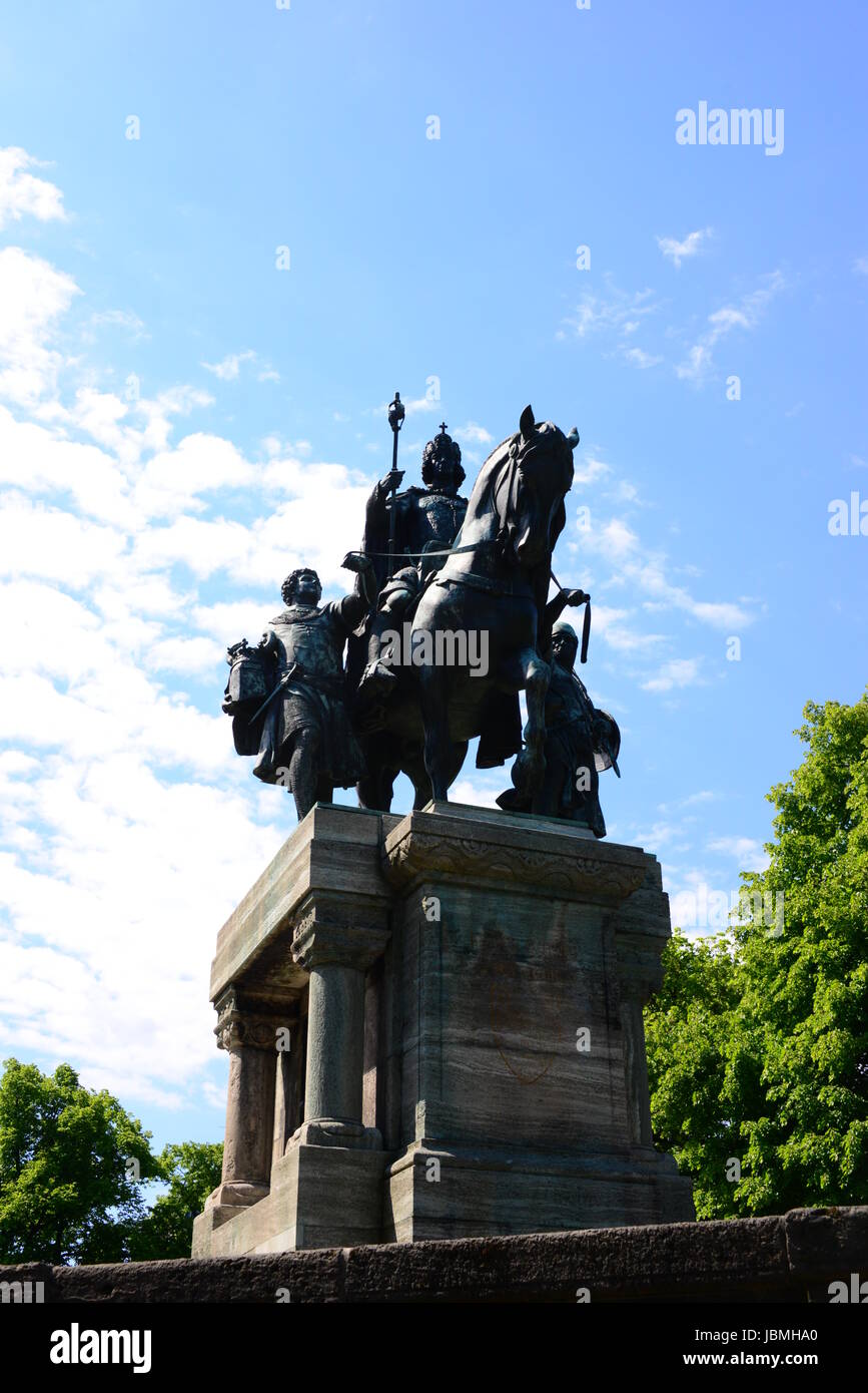 emperor ludwig in munich - bavaria Stock Photo - Alamy