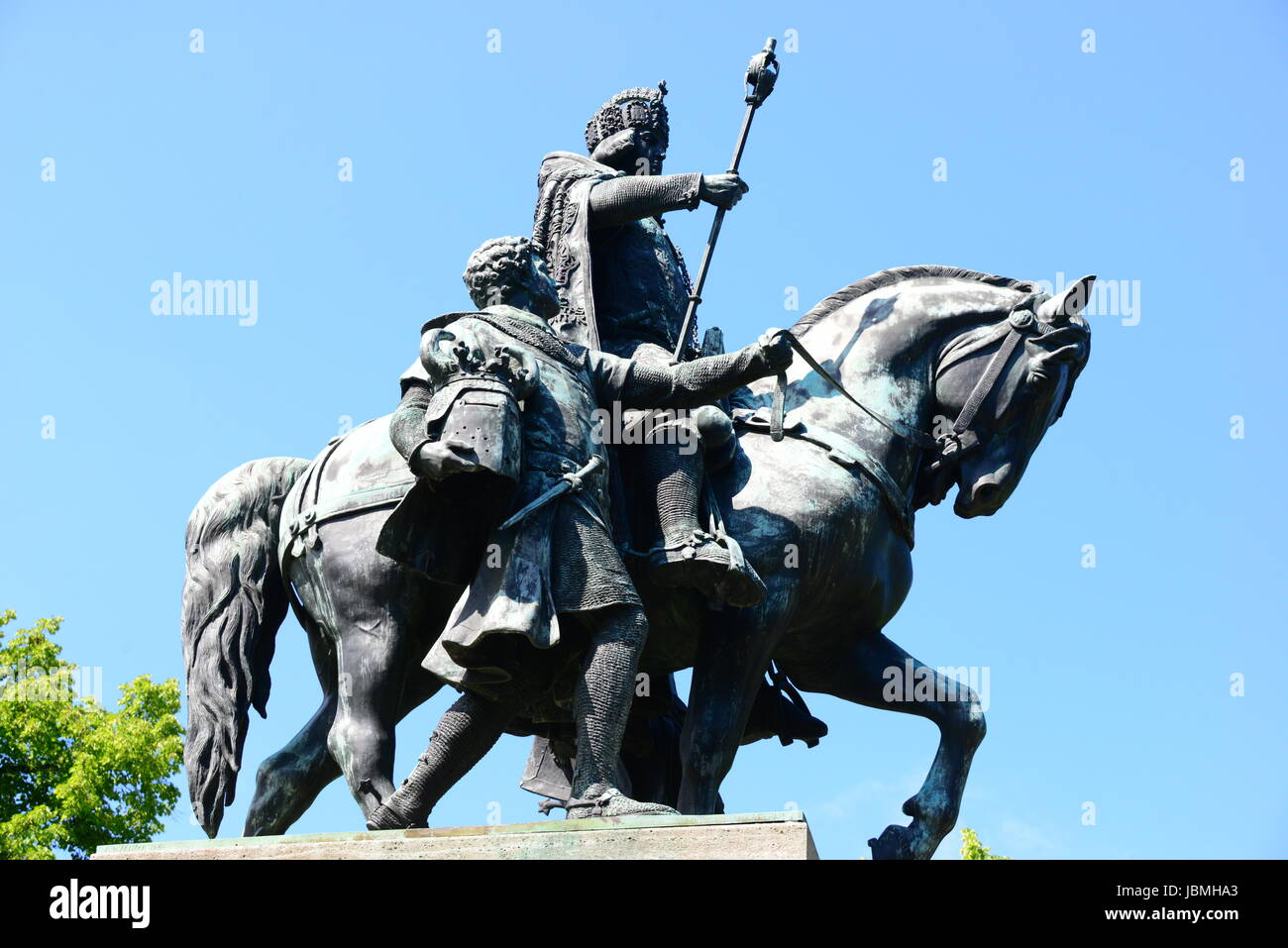 emperor ludwig in munich - bavaria Stock Photo - Alamy