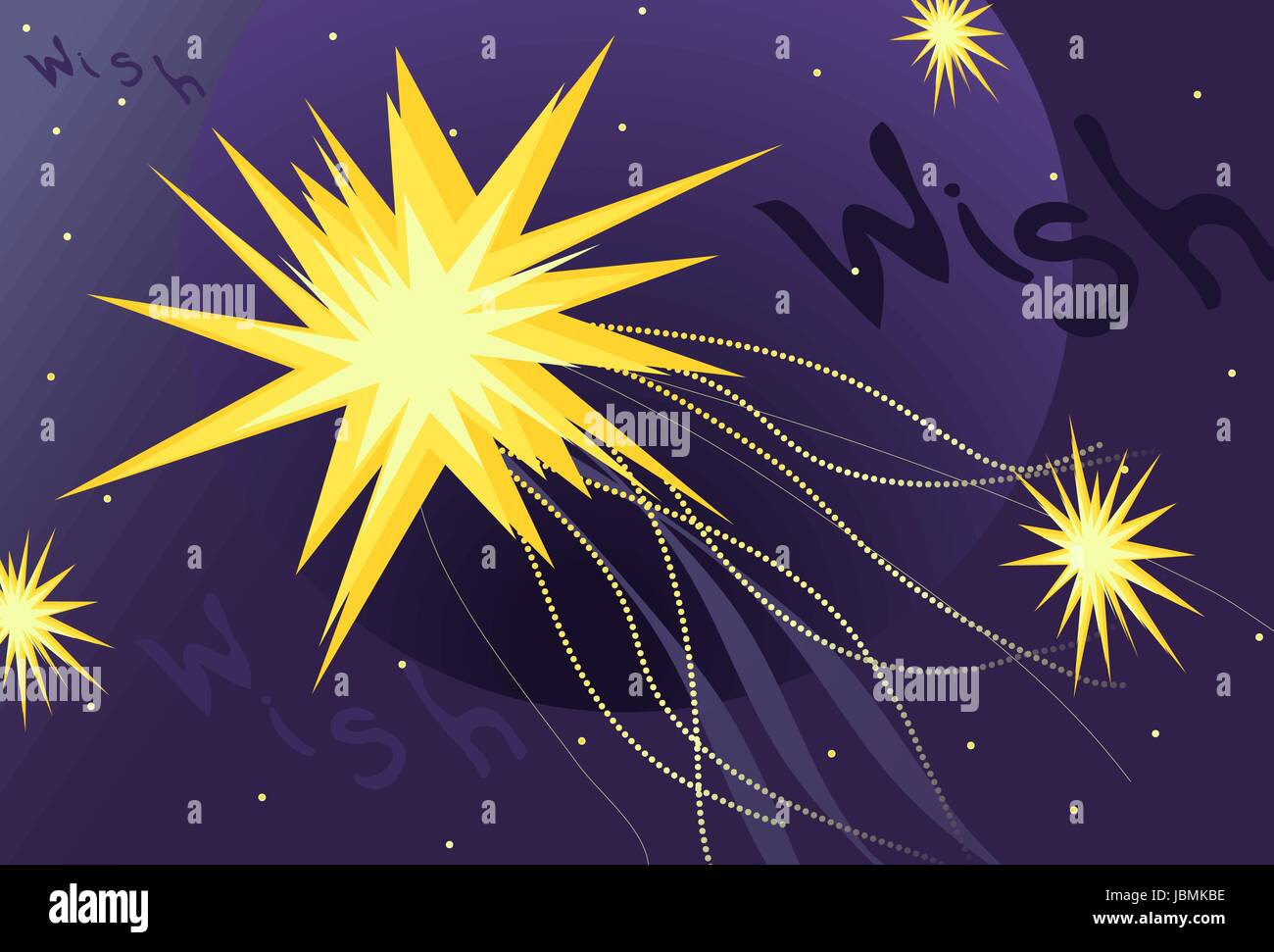Wish Upon a Star Stock Vector Image & Art - Alamy