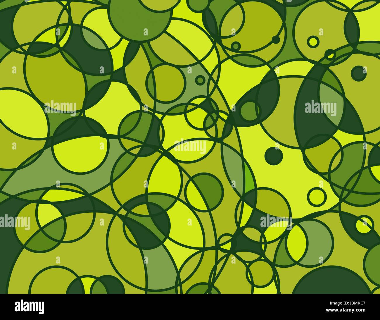 Stained Glass Abstract Background-Circles intersect on a multicolored ...