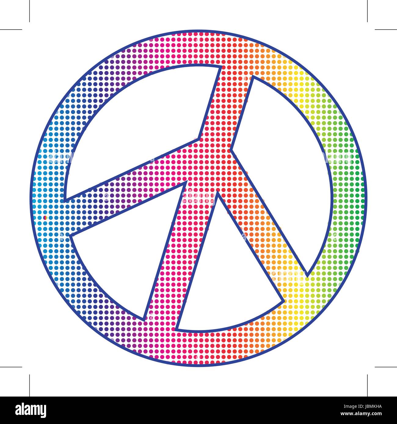 Peace Text with peace sign symbols Stock Vector Image & Art - Alamy
