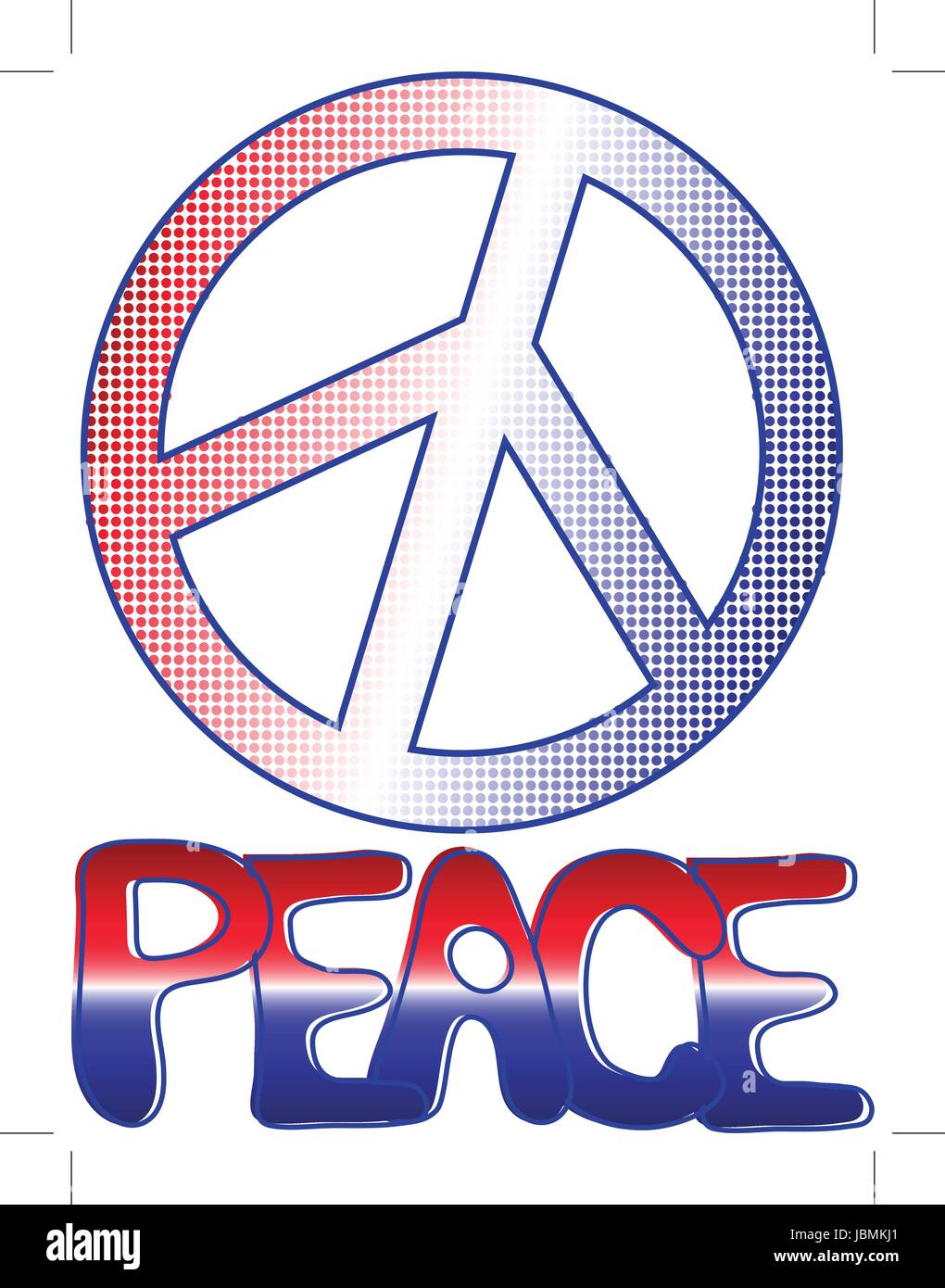 Peace Text with peace sign symbols Stock Vector Image & Art - Alamy