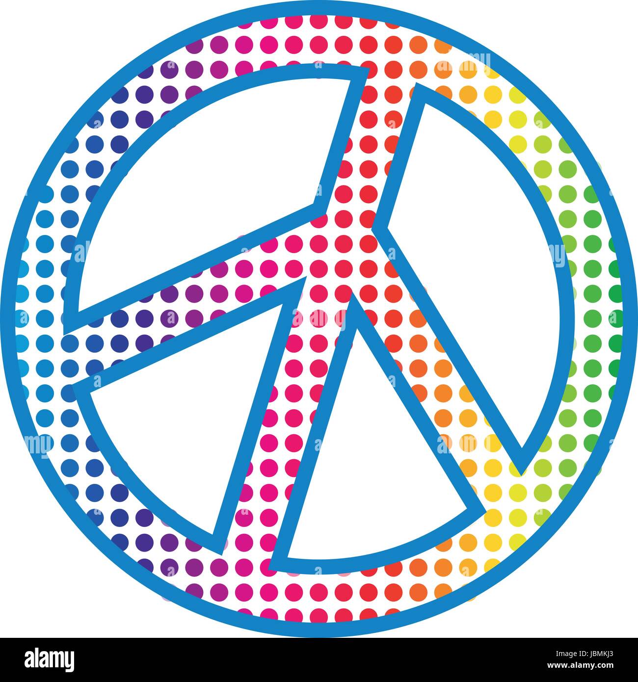 Peace Text with peace sign symbols Stock Vector Image & Art - Alamy