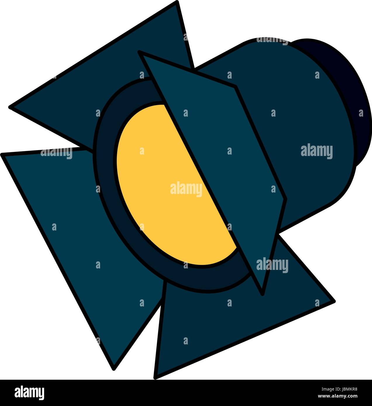 light projector Icon image Stock Vector Image & Art - Alamy