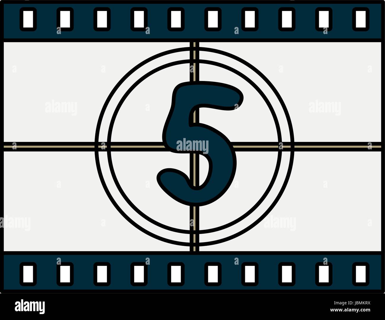 countdown film Icon image Stock Vector Image & Art - Alamy