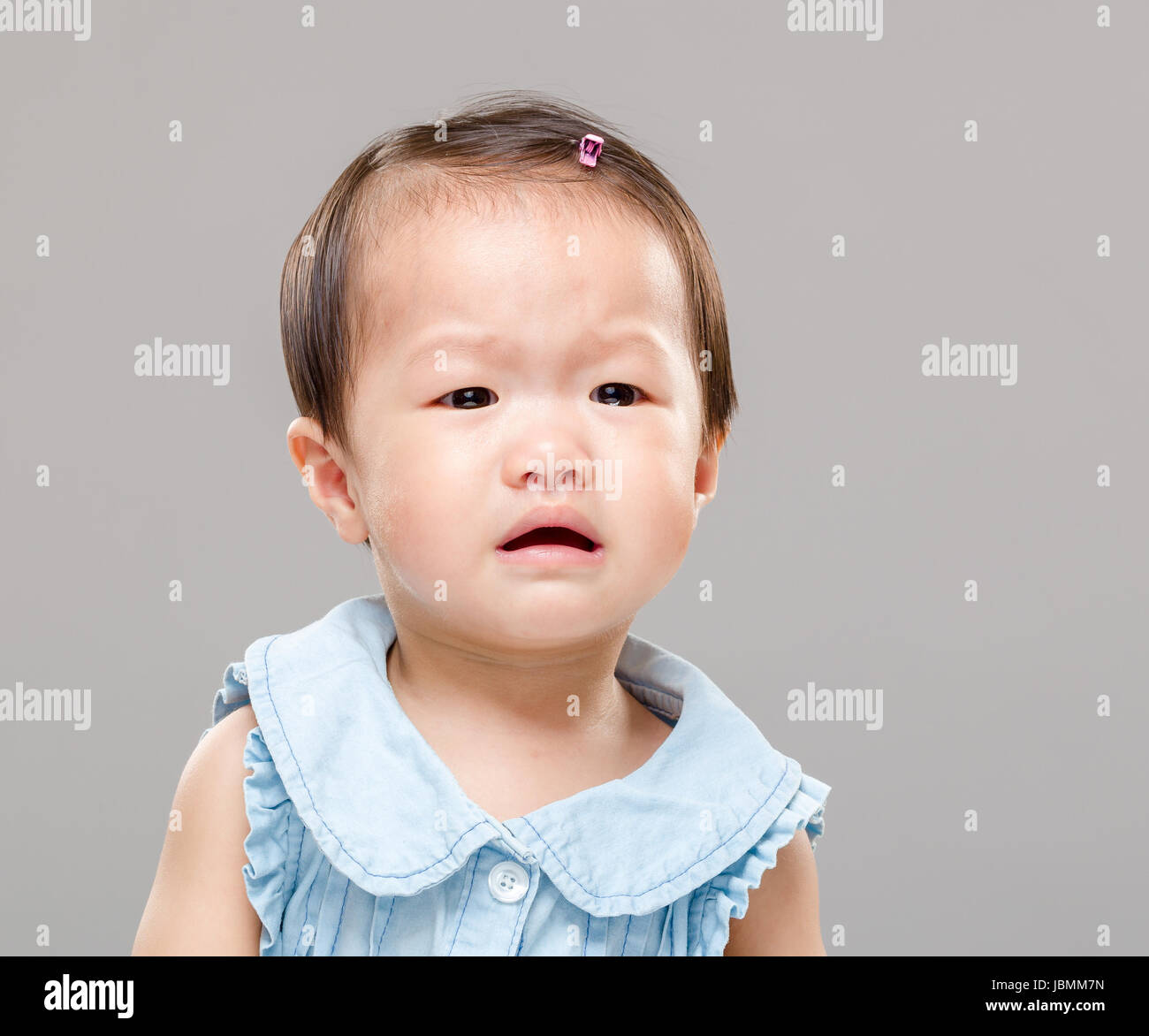 Crying baby girl Stock Photo - Alamy