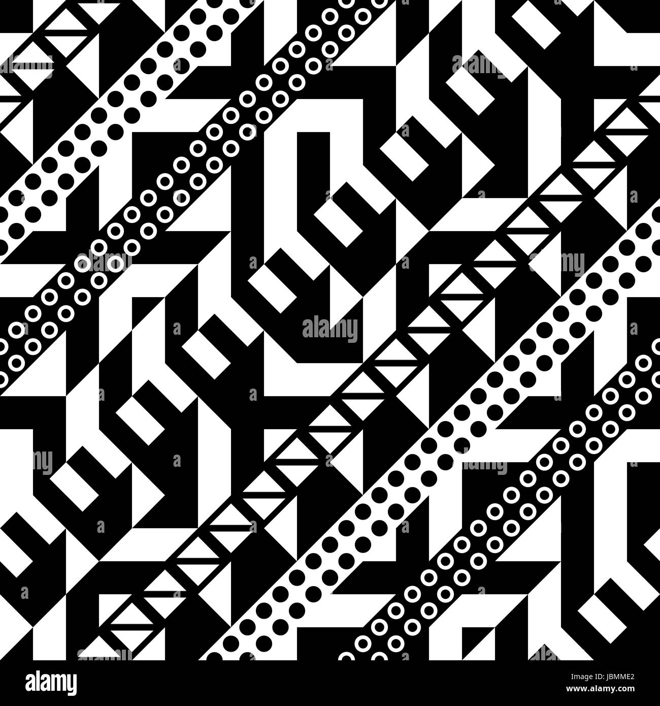 Retro color tribal seamless pattern. Fancy abstract geometric art print ...