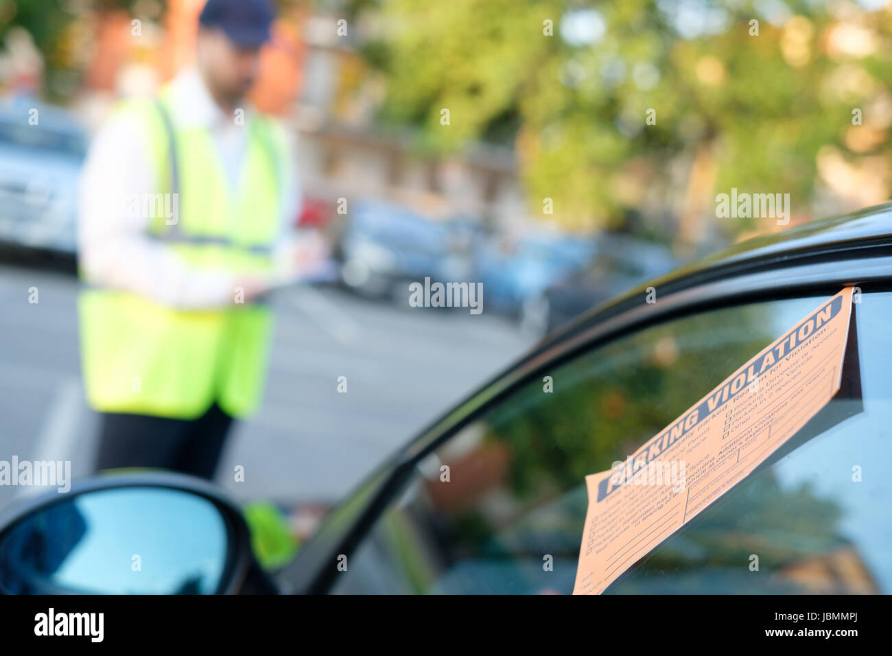 Policeman Giving Ticket High Resolution Stock Photography and Images ...