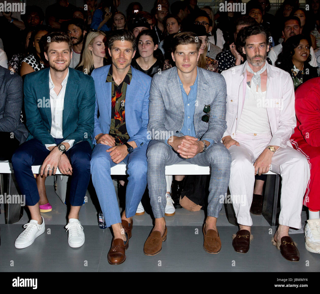 (left to right) Jim Chapman, Darren Kennedy, Toby Huntington-Whiteley ...