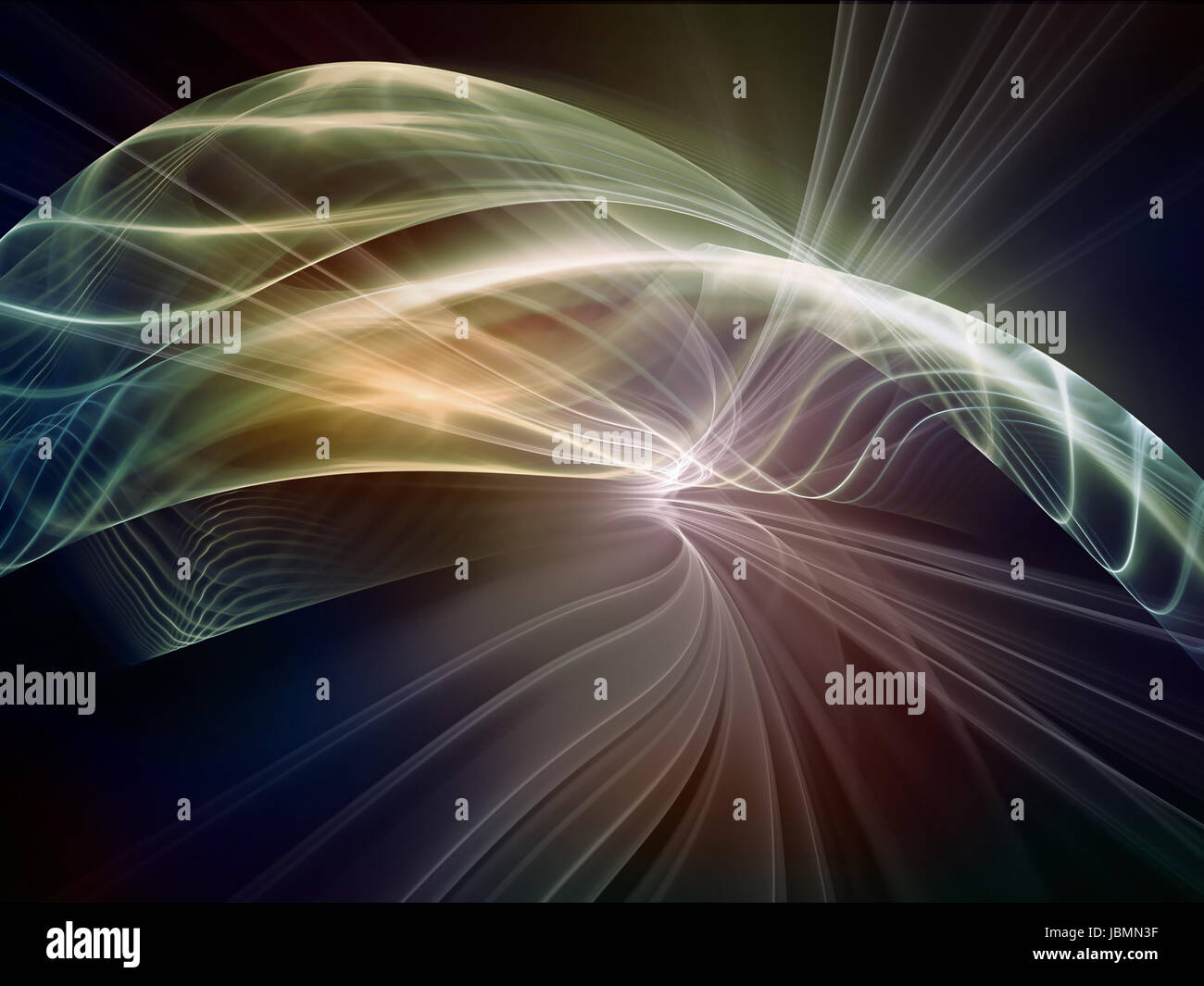 Fractal Realms series. Composition of fractal elements, grids and ...