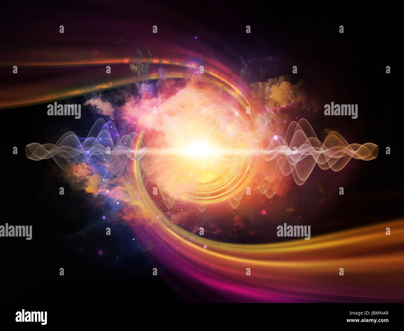 Space Vortex series. Design made of translucent vortex, fractal ...