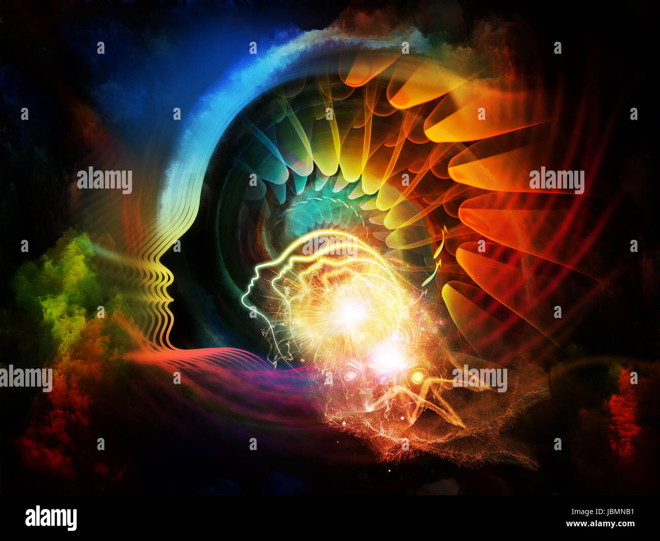 Geometry of the Soul series two. Interplay of human profile and ...