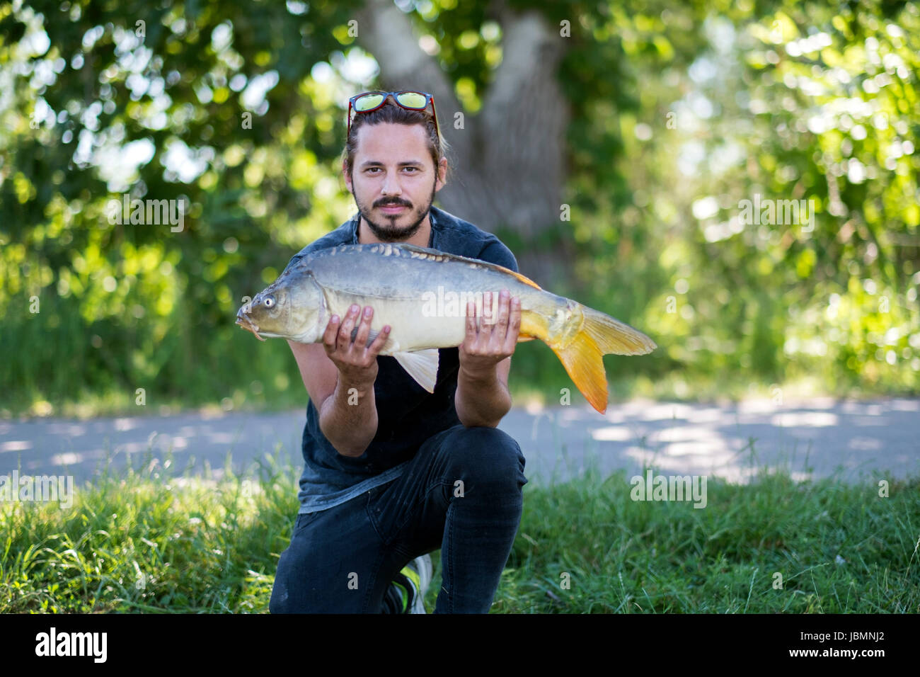 Carp fishing hi-res stock photography and images - Alamy