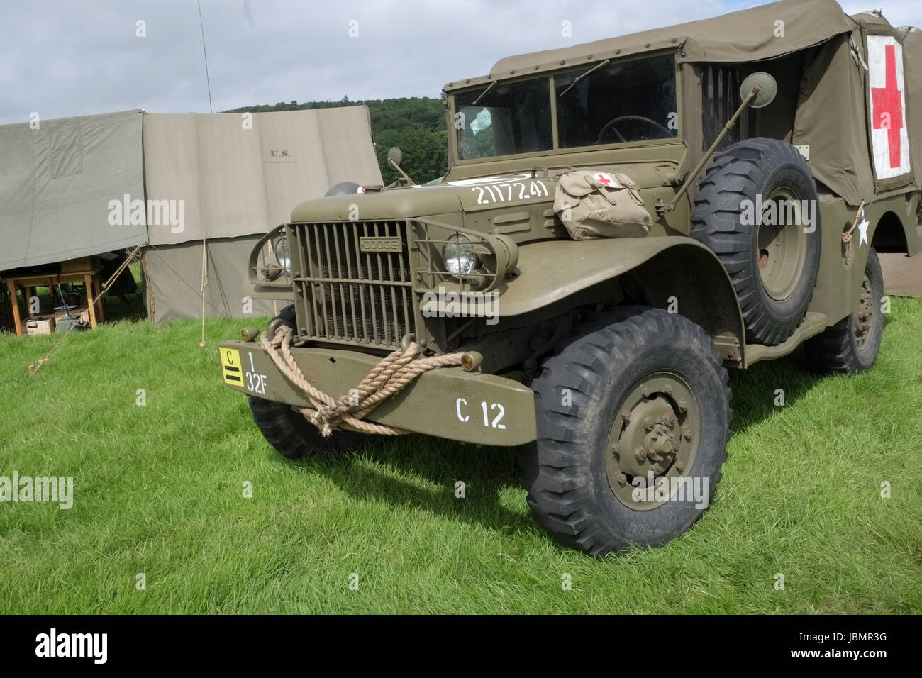 Old american ambulance hi-res stock photography and images - Alamy