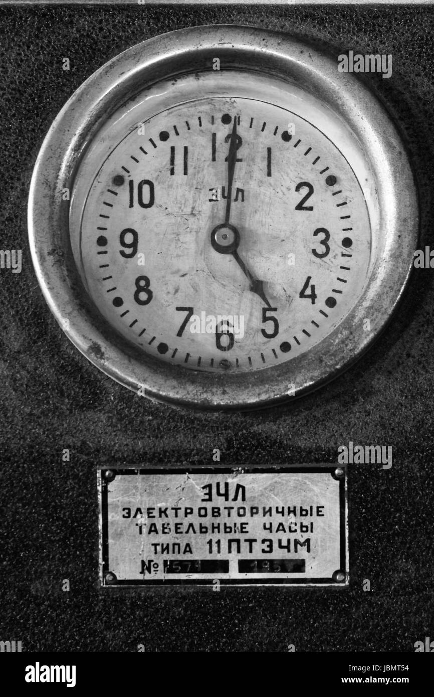 Time dial mechanism Black and White Stock Photos & Images - Alamy