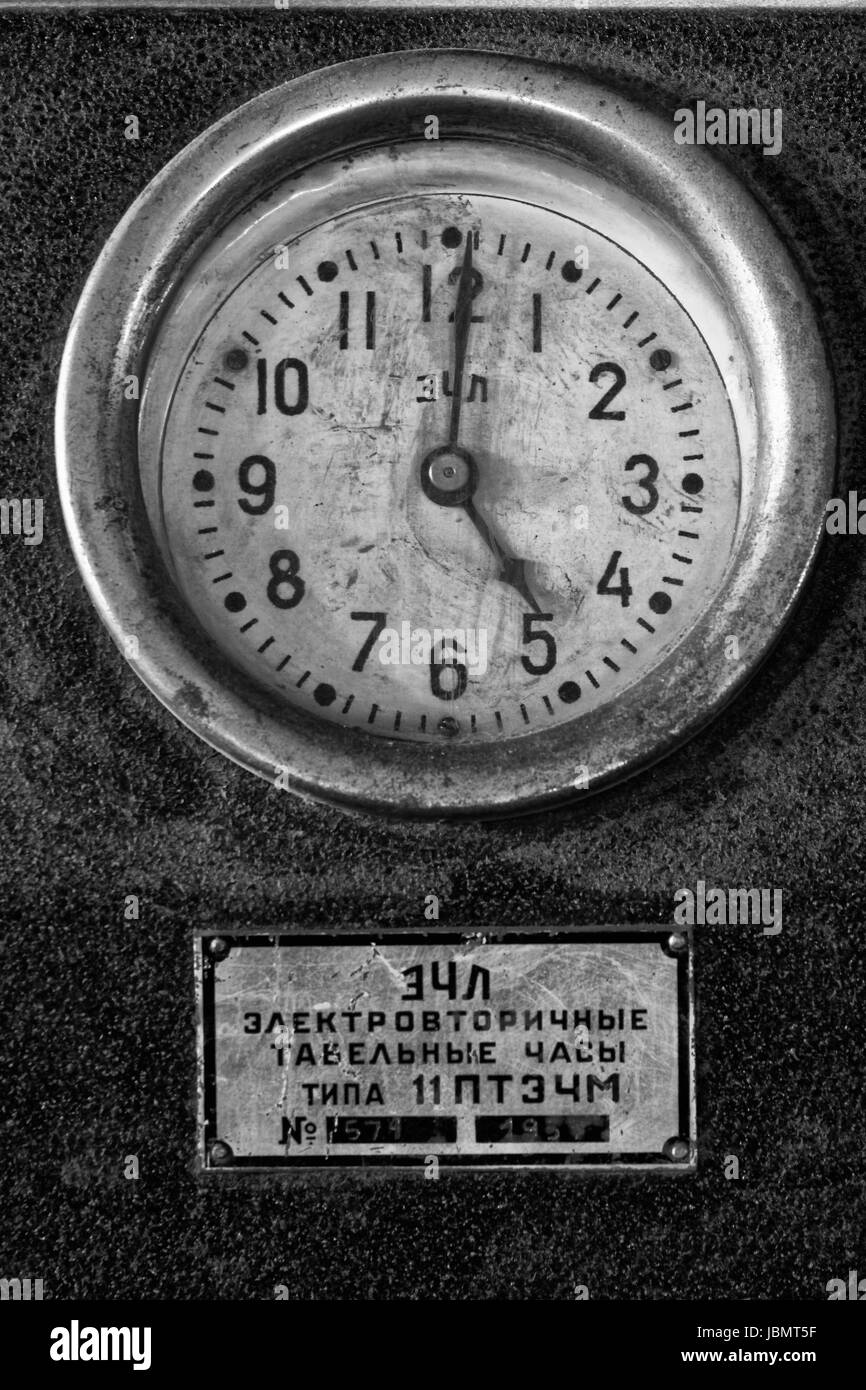 Time dial mechanism Black and White Stock Photos & Images - Alamy