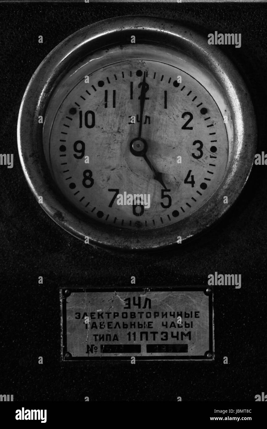Time dial mechanism Black and White Stock Photos & Images - Alamy