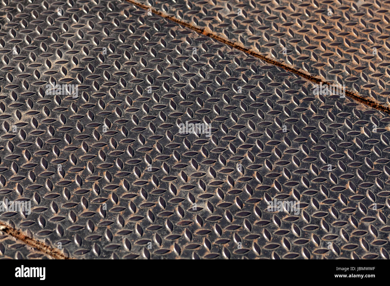 Rusty metal floor Stock Photo - Alamy