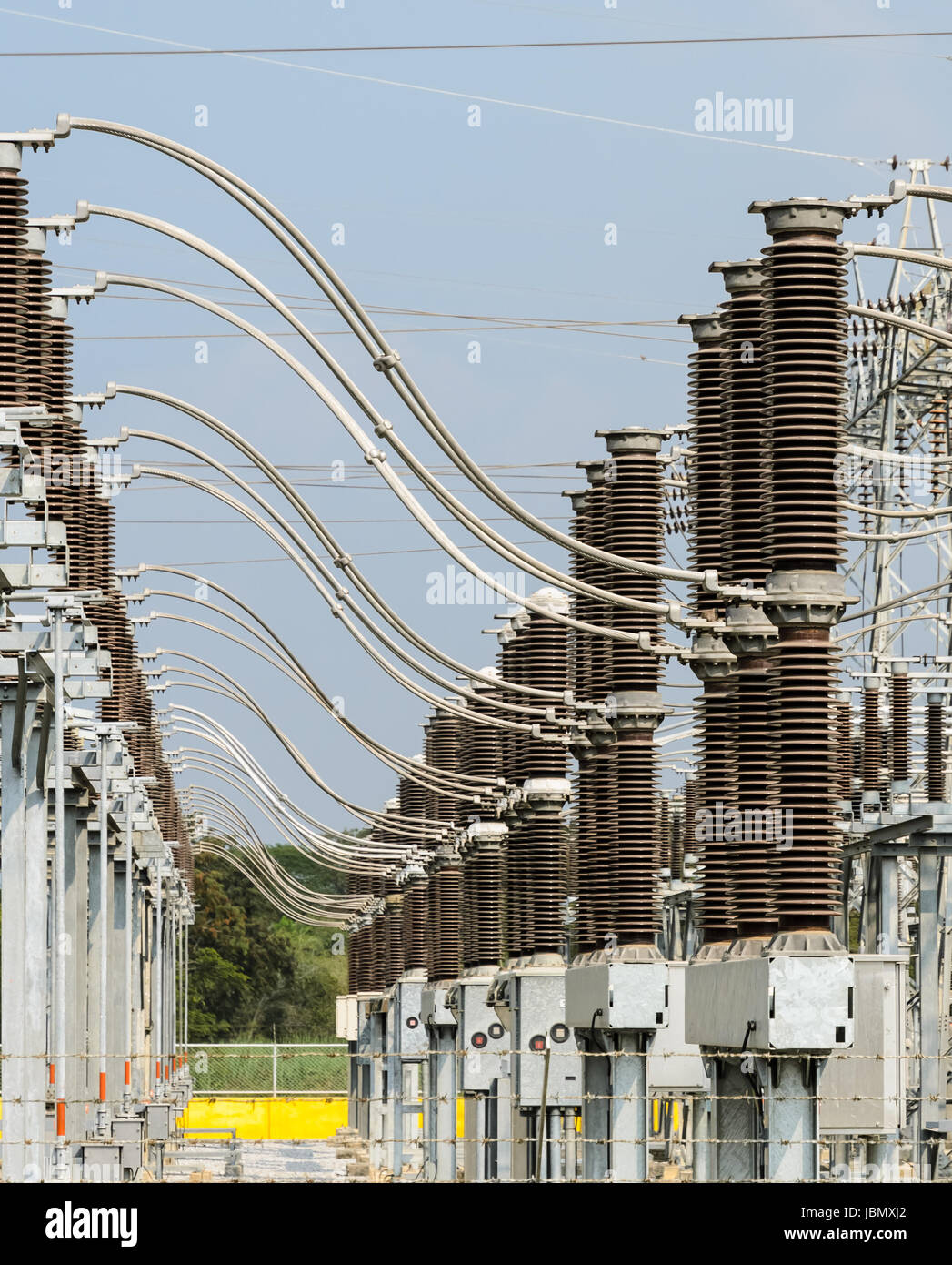 electric power voltage Stock Photo - Alamy