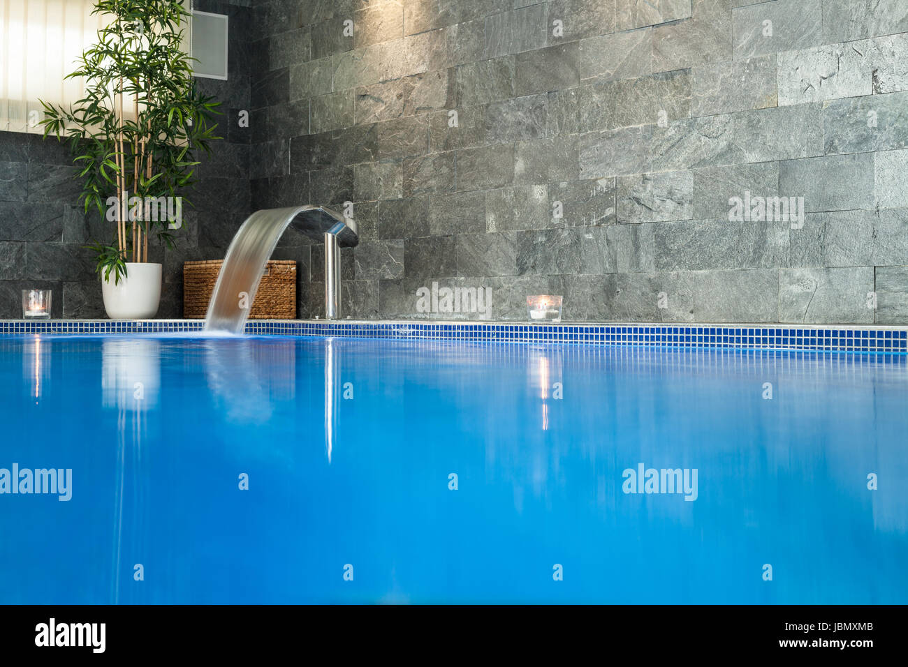 Interior of wellness and spa swimming pool Stock Photo - Alamy