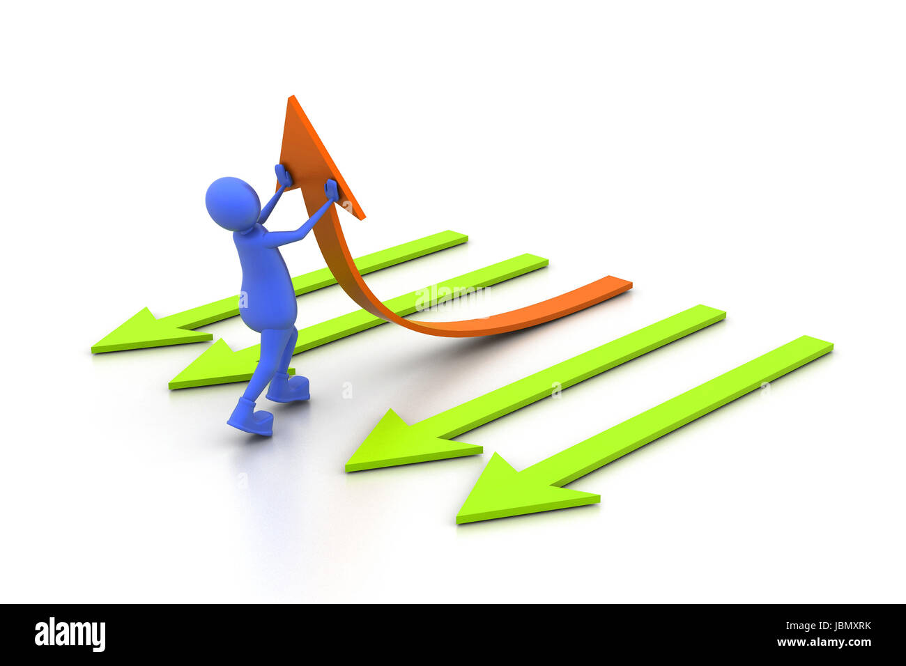 Right growth solution Cut Out Stock Images & Pictures - Alamy