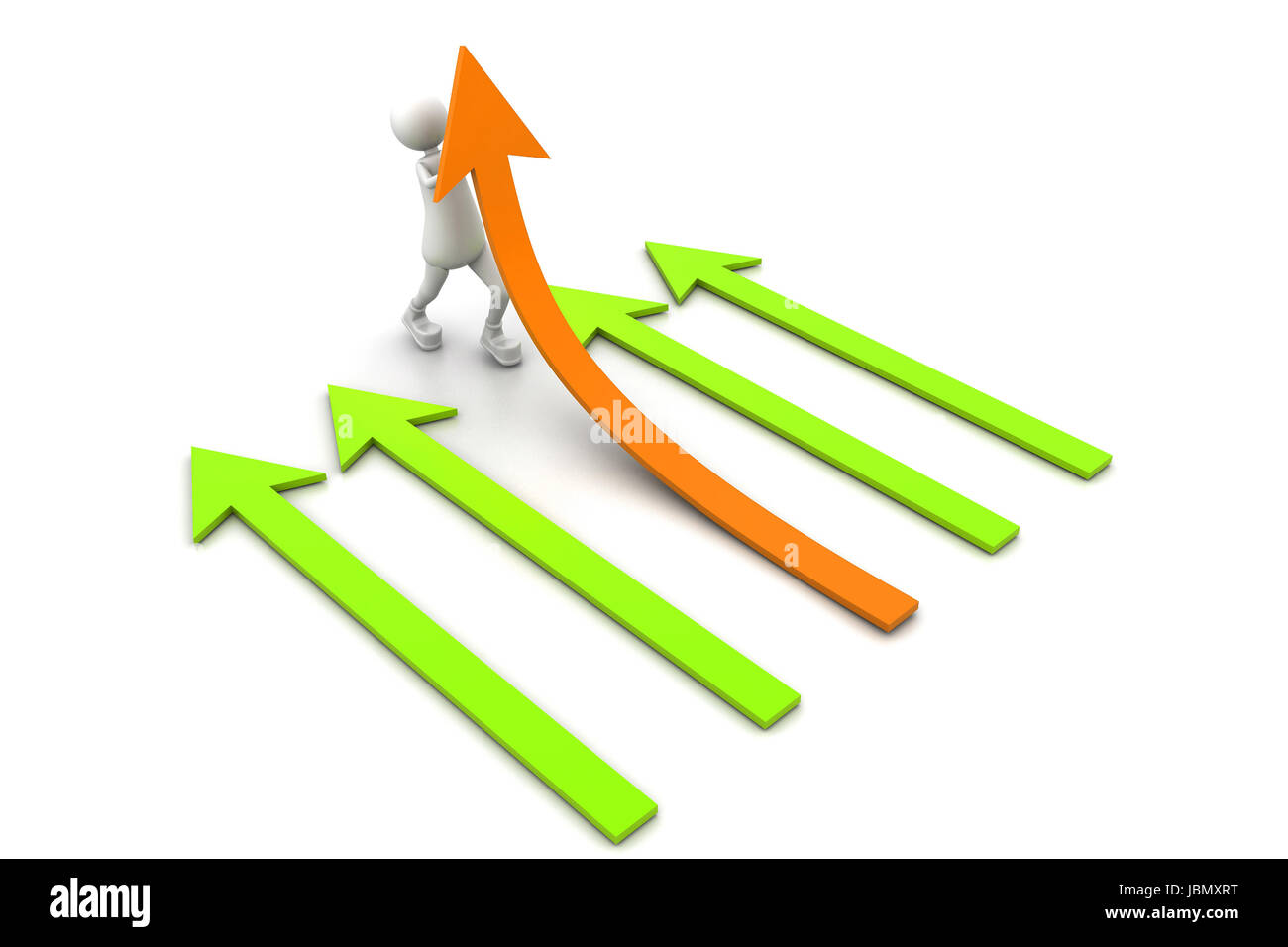 Right growth solution Stock Photo - Alamy