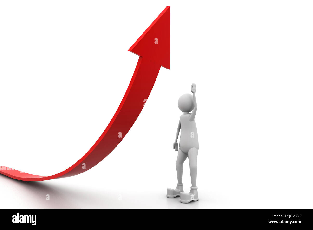 Simplified man Point Top Stock Photo - Alamy