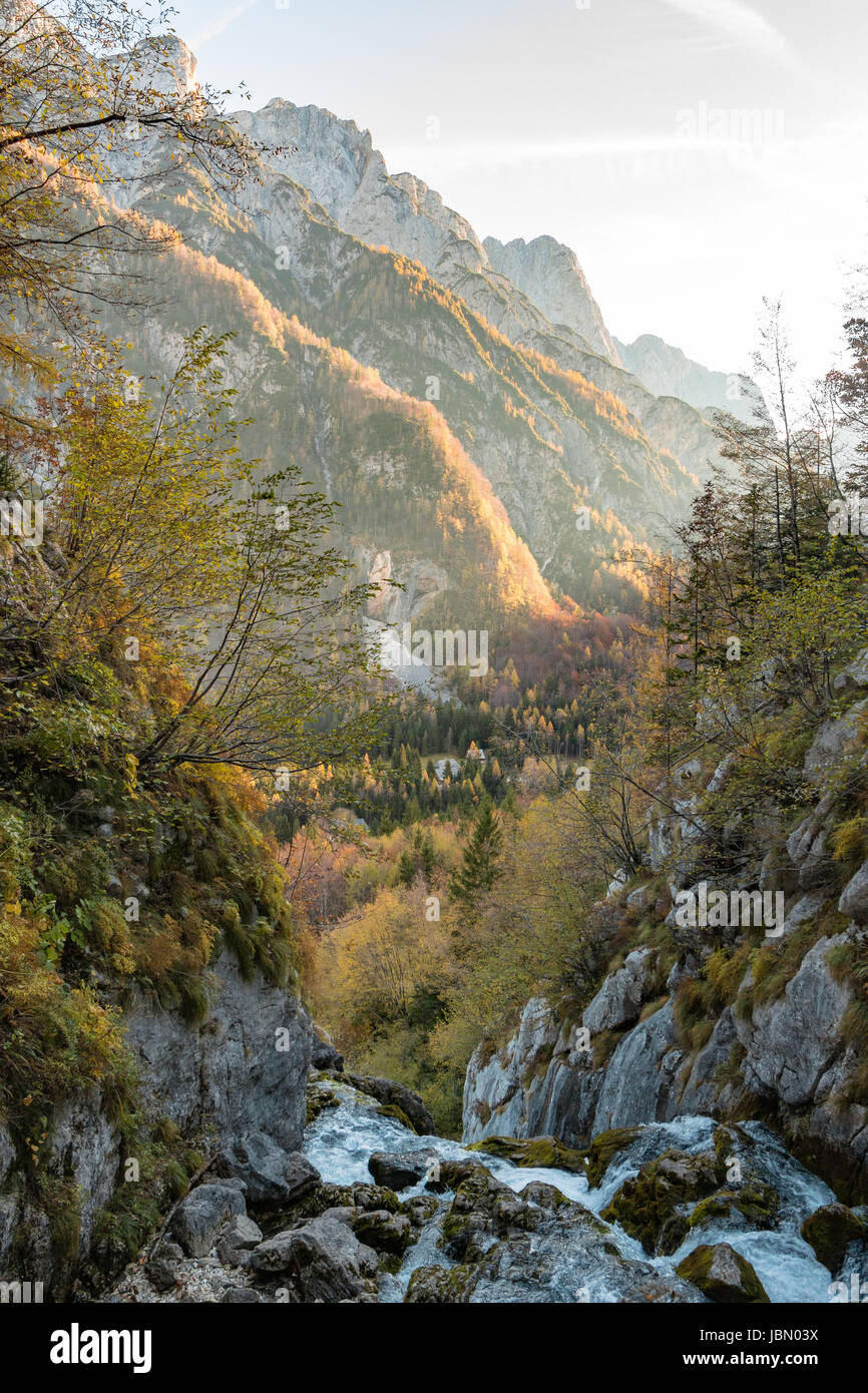 From the source of the Soca / Isonzo River Stock Photo - Alamy