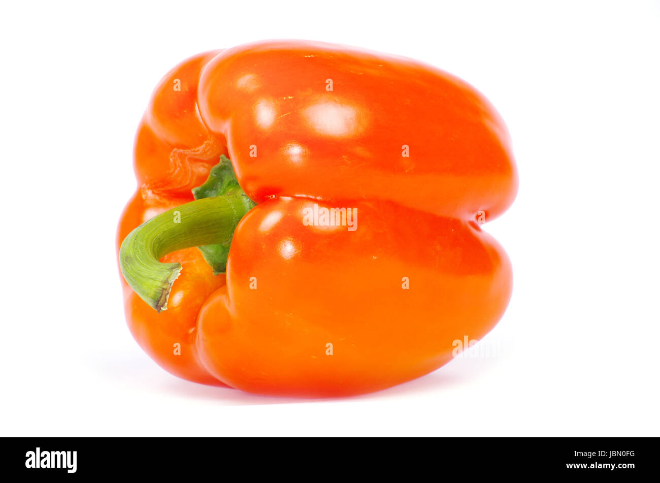 Colored pepper isolated on a white background Stock Photo - Alamy