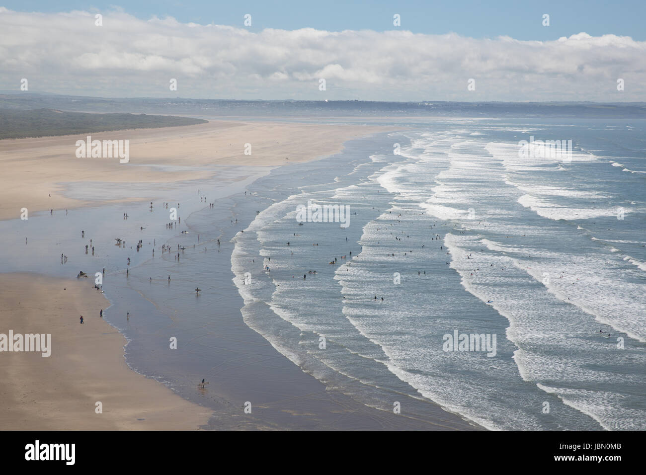 Devon Saunton Sands Beach High Resolution Stock Photography and Images ...