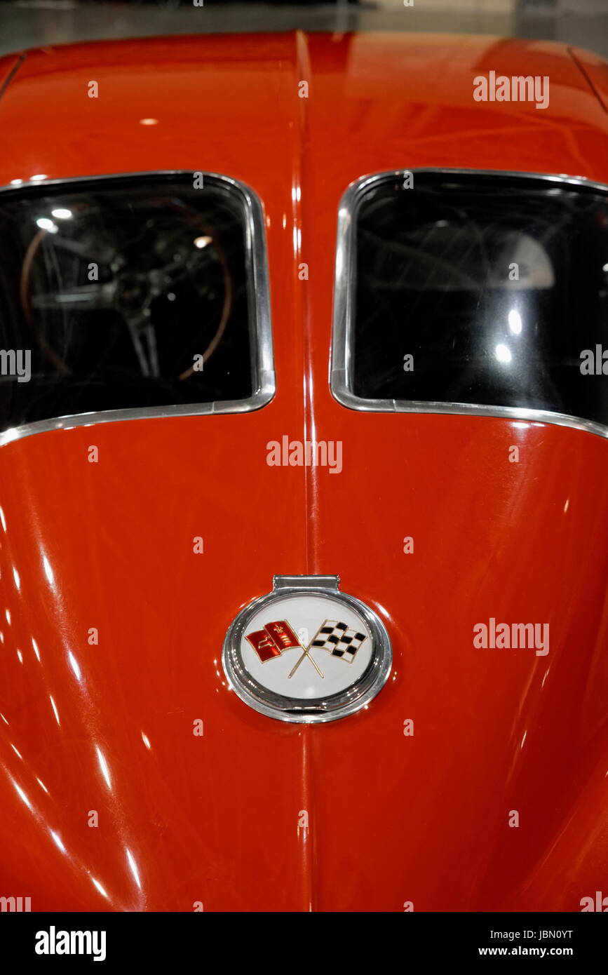 Classic Chevrolet Corvette (Rear Stock Photo - Alamy