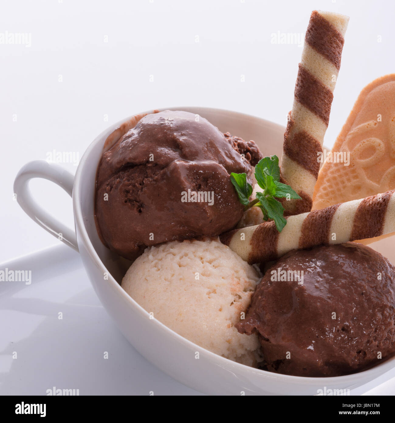 home made ice Stock Photo - Alamy