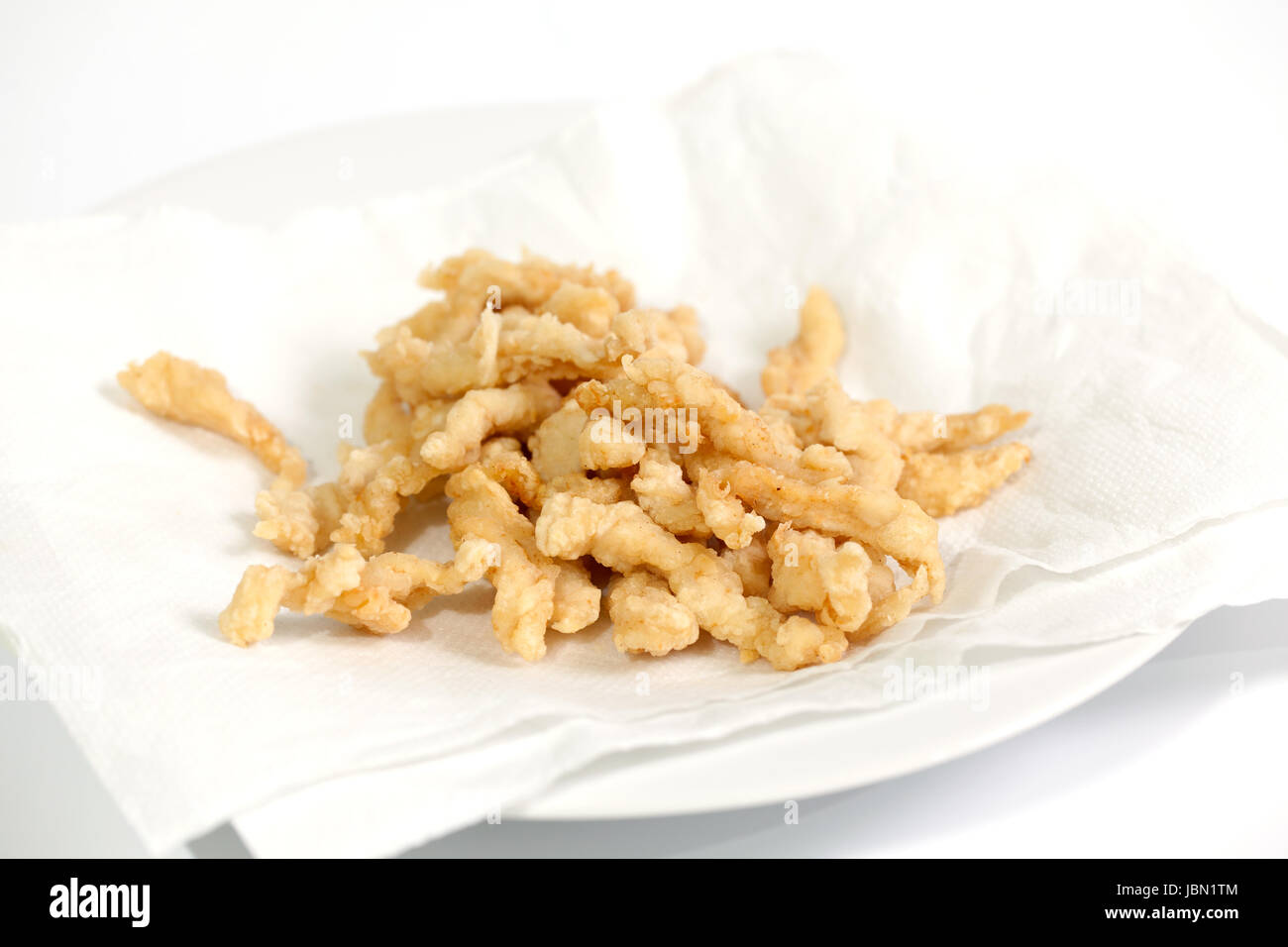 chicken nuggets on white tissue Stock Photo - Alamy