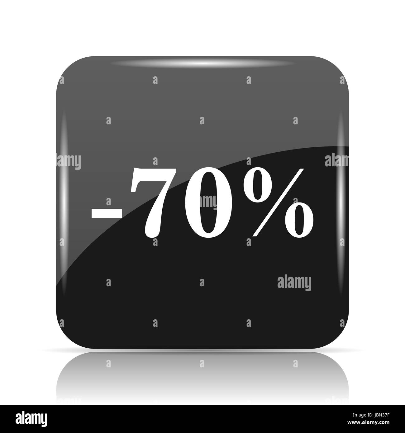 70 percent icon Black and White Stock Photos & Images - Alamy