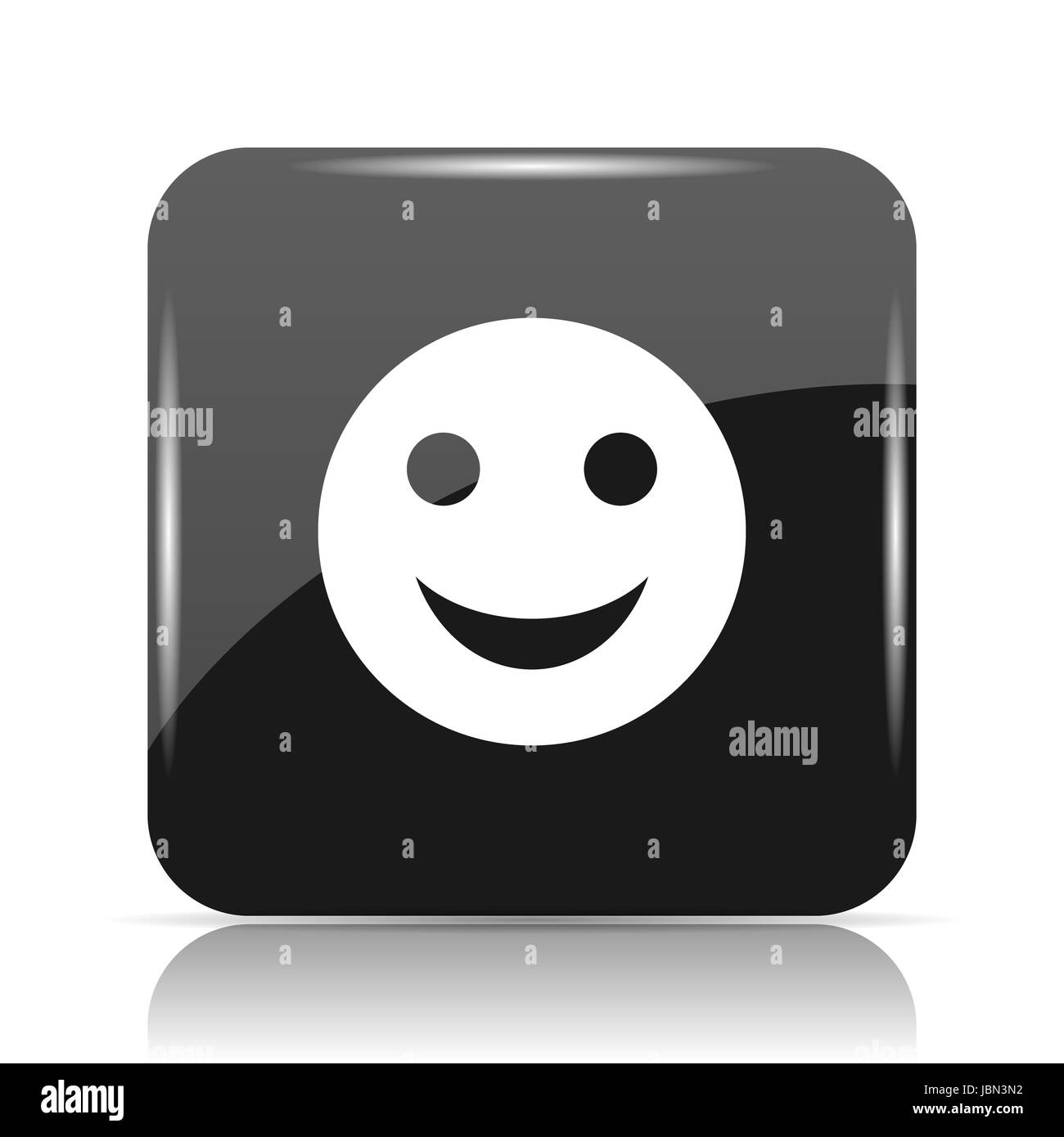Humor smiley symbol icon Black and White Stock Photos & Images - Alamy