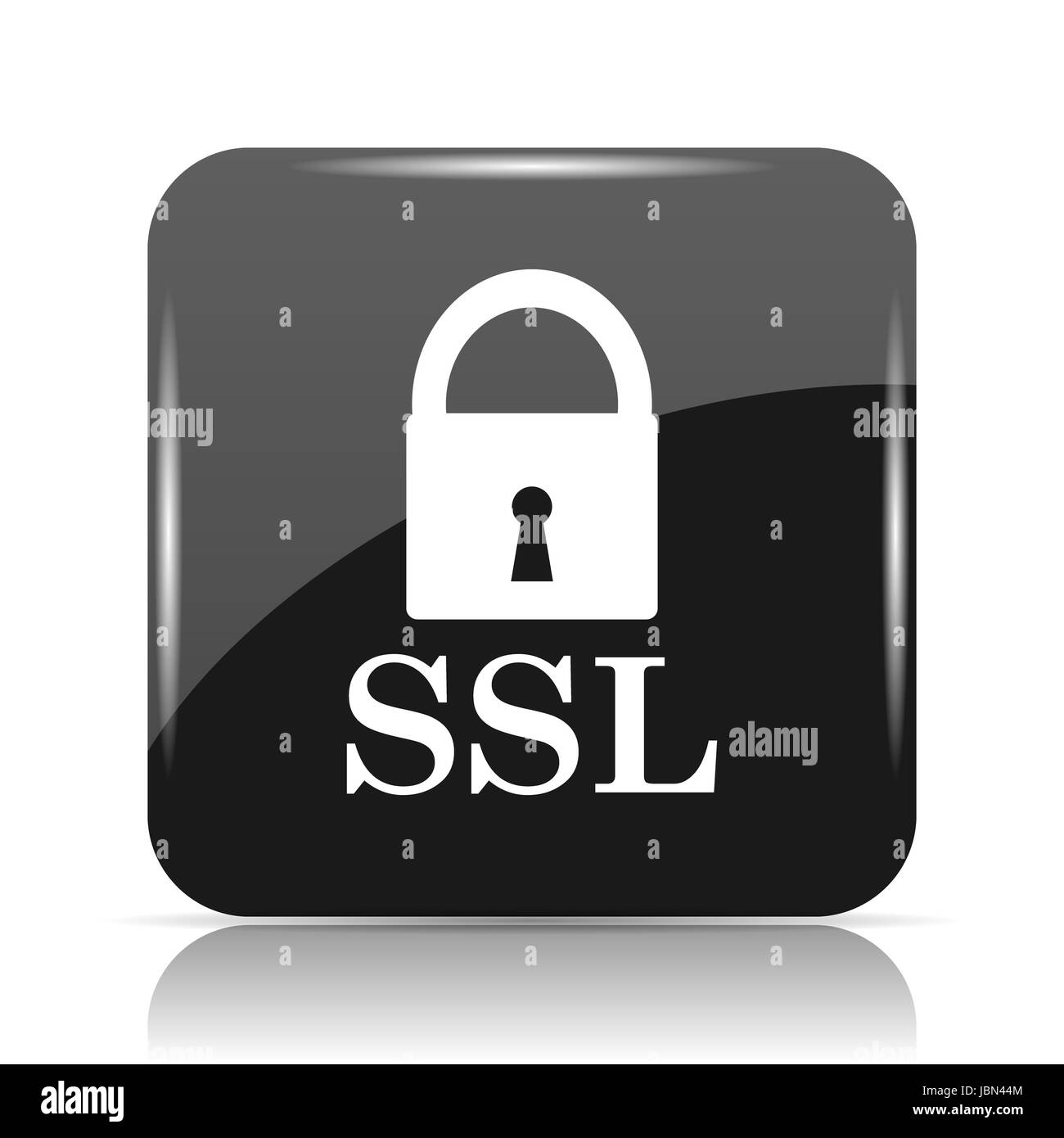 Internet ssl certificate icon Cut Out Stock Images & Pictures - Alamy