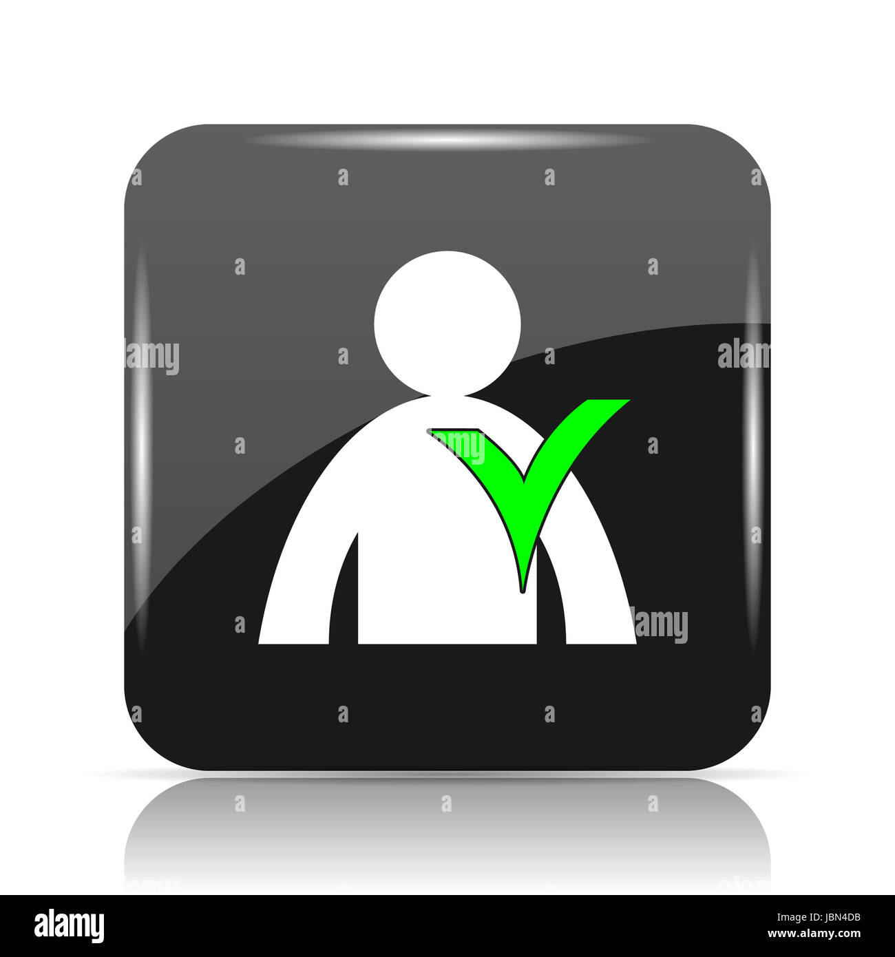 User online icon. Internet button on white background Stock Photo - Alamy