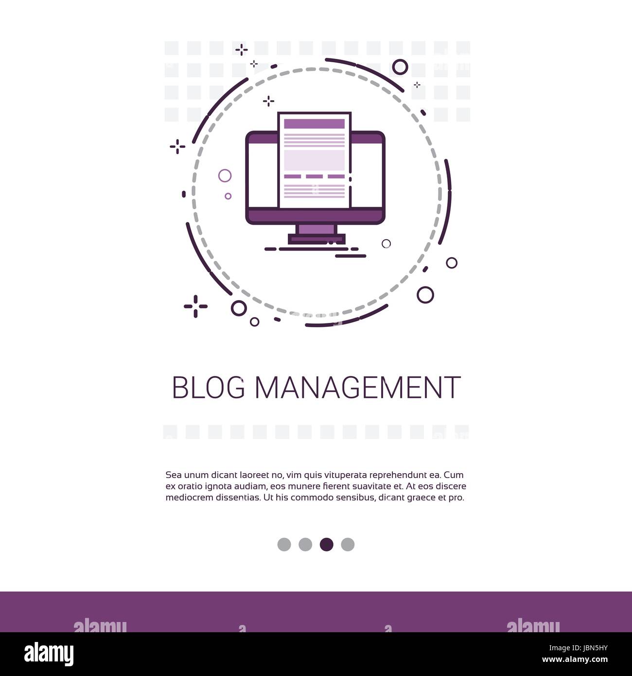 Blog site Stock Vector Images - Alamy