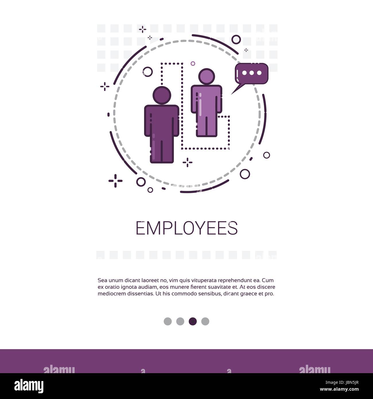 Employee employees worker workers staff Stock Vector Images - Alamy