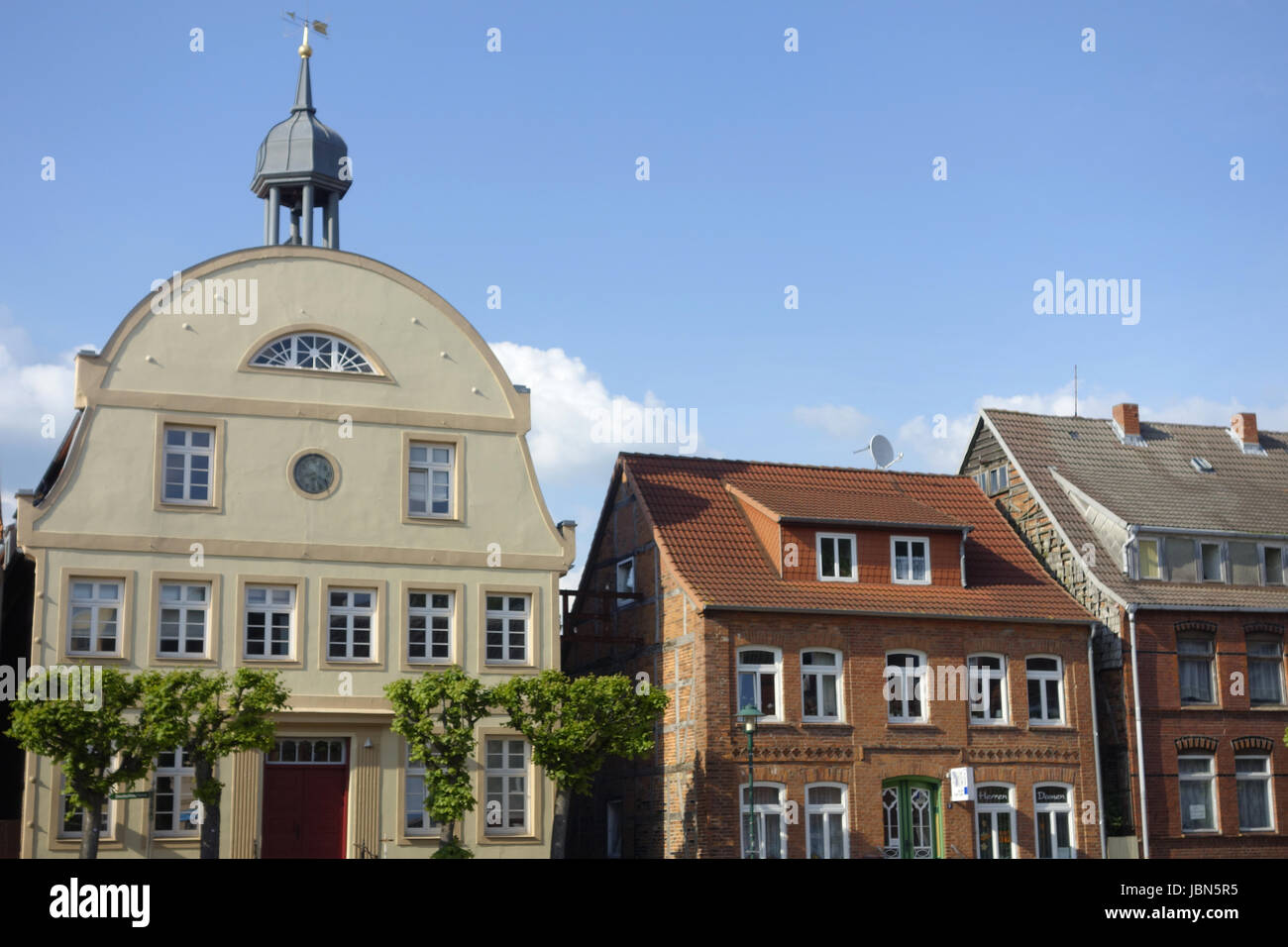 historisches rathaus in rehna Stock Photo - Alamy