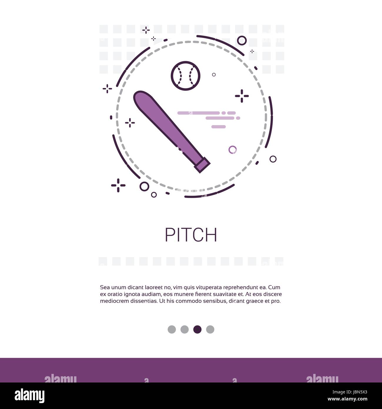 Bat banner hi-res stock photography and images - Alamy